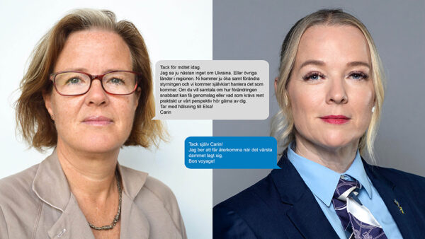 Kärva SMS mellan Sida-chefen och statssekreterare Janse – Global Bar ...