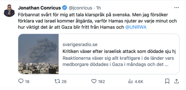 Israel-kopplad journalist gjorde nytt ”propagandainslag” i Studio Ett ...